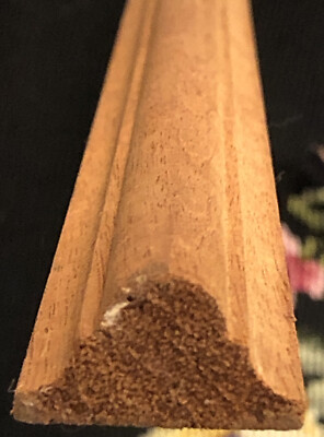 Decorative Hardwood Mahogany Moulding 1 Pieces 1-1/8”x5/8”x 41-1/2 ...