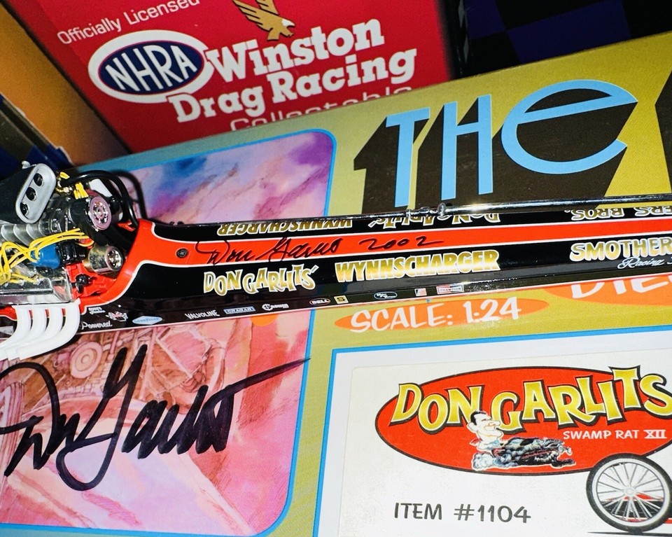 NHRA Big Daddy DON GARLITS 1:24 Top Fuel NITRO Dragster 1320 FUELER ...