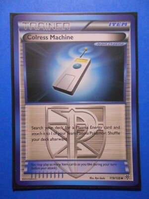 Colress Machine 119/135 Pokemon card BW Plasma Storm uncommon NM | eBay