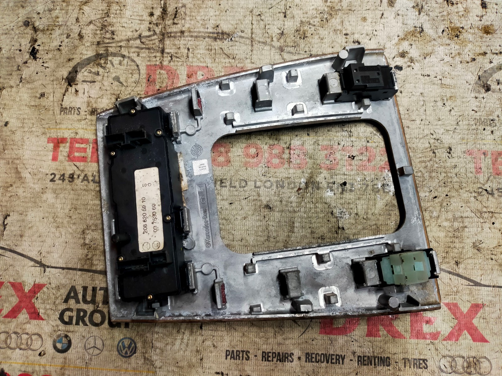 MERCEDES CLK W208 GEARSTICK Surround Window Switches 2088205910 for ...