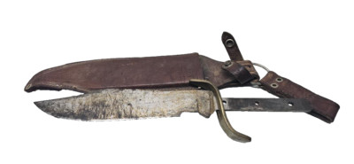 Western Knives W49 Bowie Knife Fixed Blade 1981 Date Code E with ...