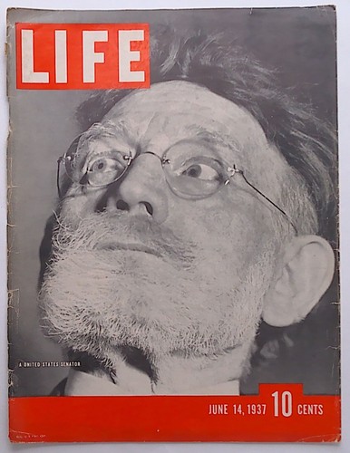 Life Magazine COVERS ONLY ( A United States Senator ) June 14, 1937 | eBay