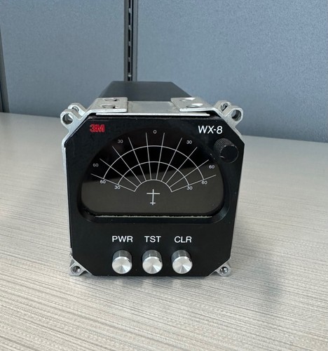 3M Stormscope WX-8 Processor / Display PN: 78-8041-7819-8 with rack as ...