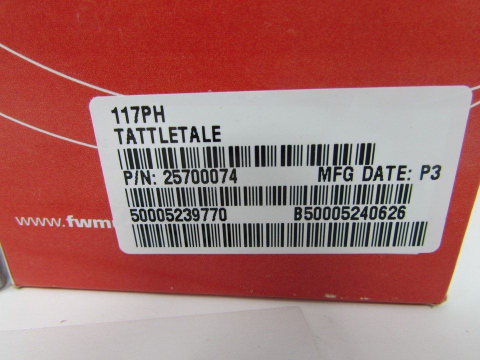 Murphy Switch 117PH 25700074 Tattletale® Magnetic Switch | eBay