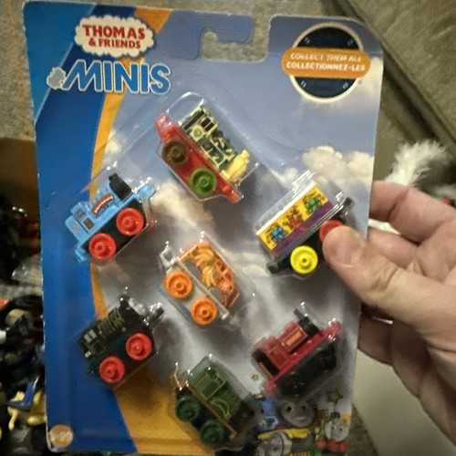 Thomas & Friends Minis Vehicle 7-Pack Flynn/Hiro/Edward/Emily/Victor ...