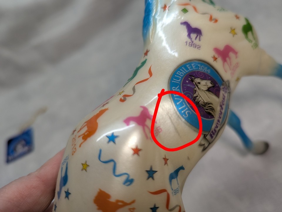 Breyer Breyerfest 2014 Let's Celebrate Liam Mold Horse | eBay