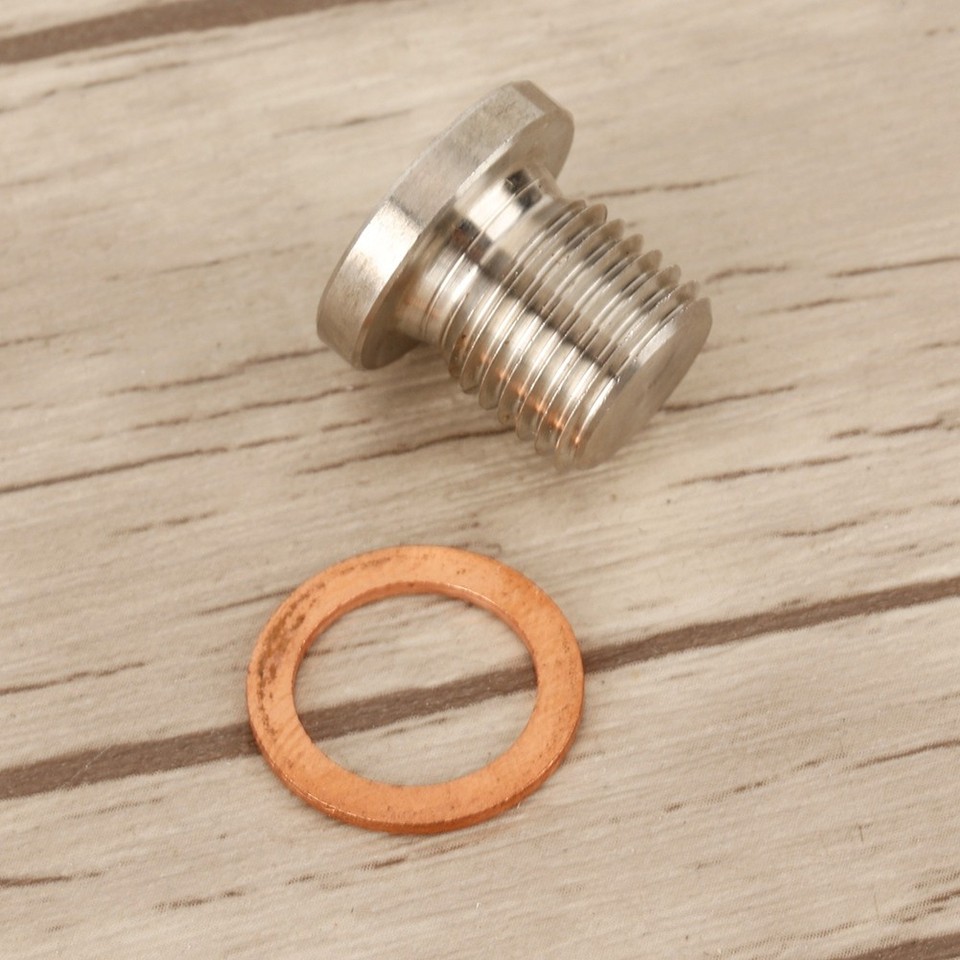 M12 1.25mm Oxygen O2 Lambda Sensor Blanking Plug Cap Bang Motorcycles ...