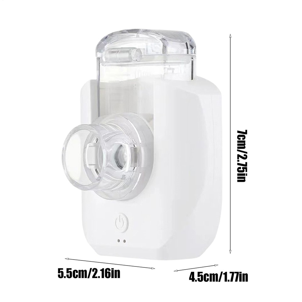 Handhe Nebulizer Inhalator Adult Kids Silent Steam Nasal Humidifier ...