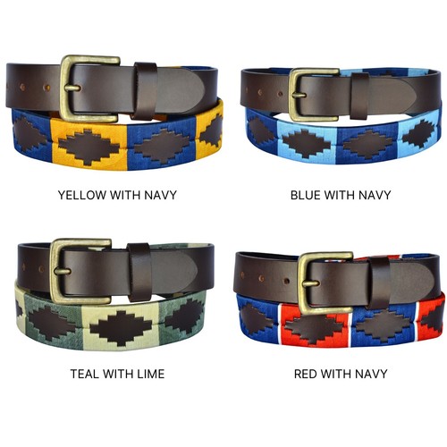 Polo Belts in Multiple Colors | Handmade Leather | Gaucho Style Free ...