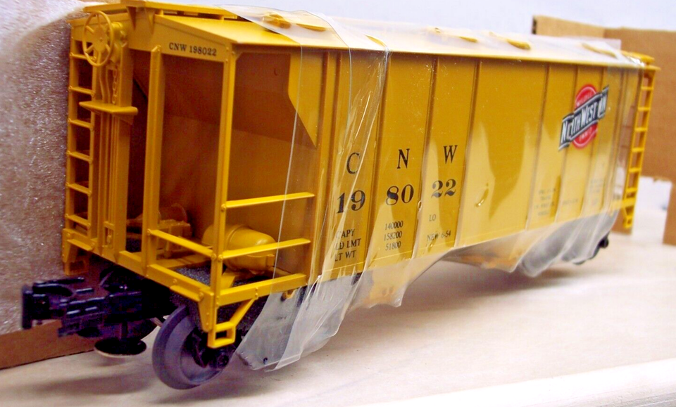 WEAVER O SCALE CNW CHICAGO NORTHWESTERN PS-2 COVERED HOPPER 3 RAIL NOS ...