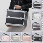 Extra Large Vanity Case Beauty Box Make up Cosmetic Nail Storage ...