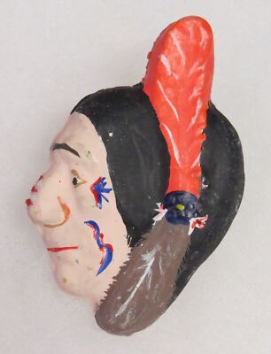 Indian Head Ceramic Neckerchief Slide [KS-177] | eBay