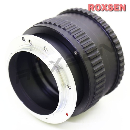 M42 screw mount lens to Sony E mount macro helicoid adapter NEX A6600 ...