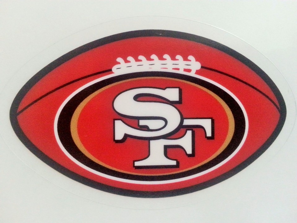 NFL Team Logo Ultra Decal Bumper Stickers plus Number 1 Fan Finger ...