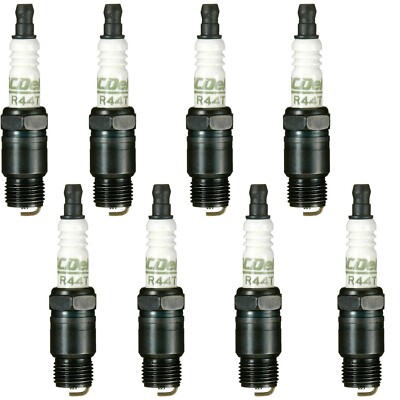 NEW GENUINE GM ACDelco Spark Plugs R44TS Set Of 8 | eBay