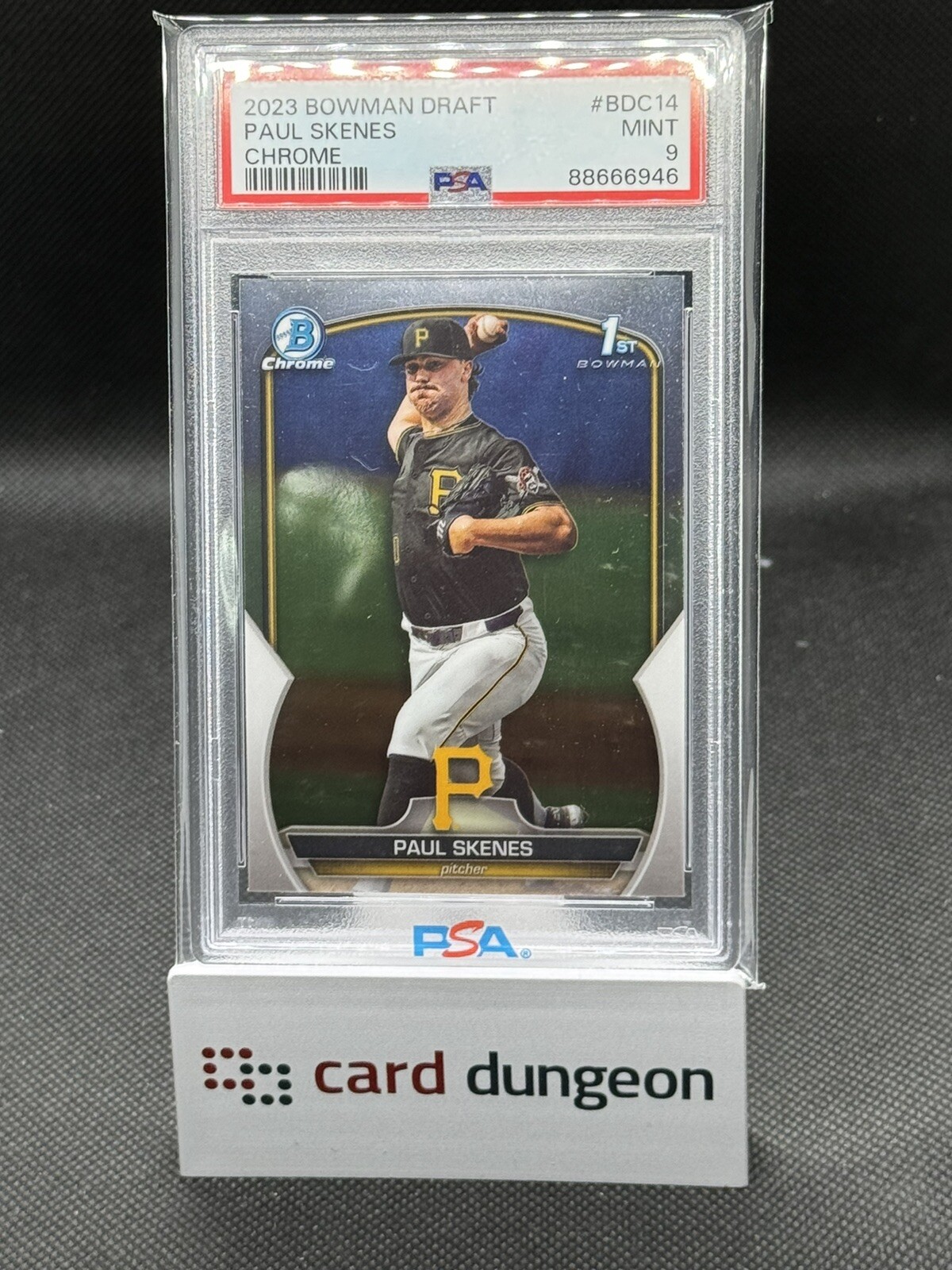 Paul Skenes 2023 Bowman Draft Chrome #BDC14 Rookie PSA 9 [288] | eBay