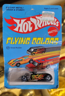 Hot Wheels Flying Colors STREET RODDER 1932 Ford Roadster old toy car ...