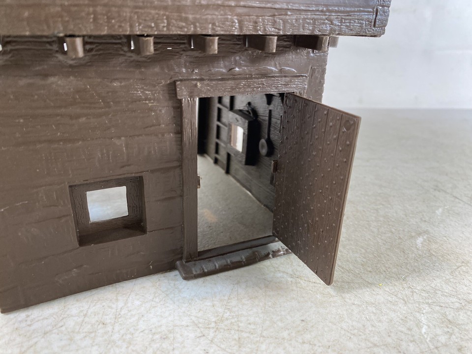 rare Marx Fort Apache Boonesborough Vintage Playset Part Fort Tower ...