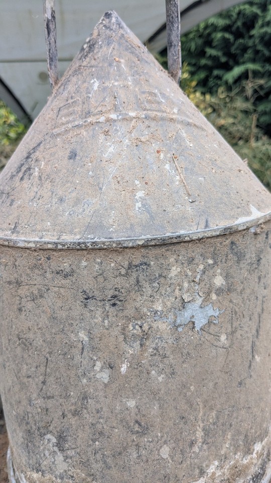 Vintage galvanised ELTEX poultry feeder | eBay UK