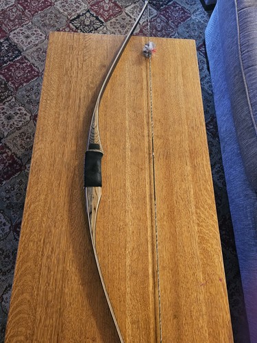 64' RH Bear Patriot Longbow 60# @ 28" w/custom string | eBay