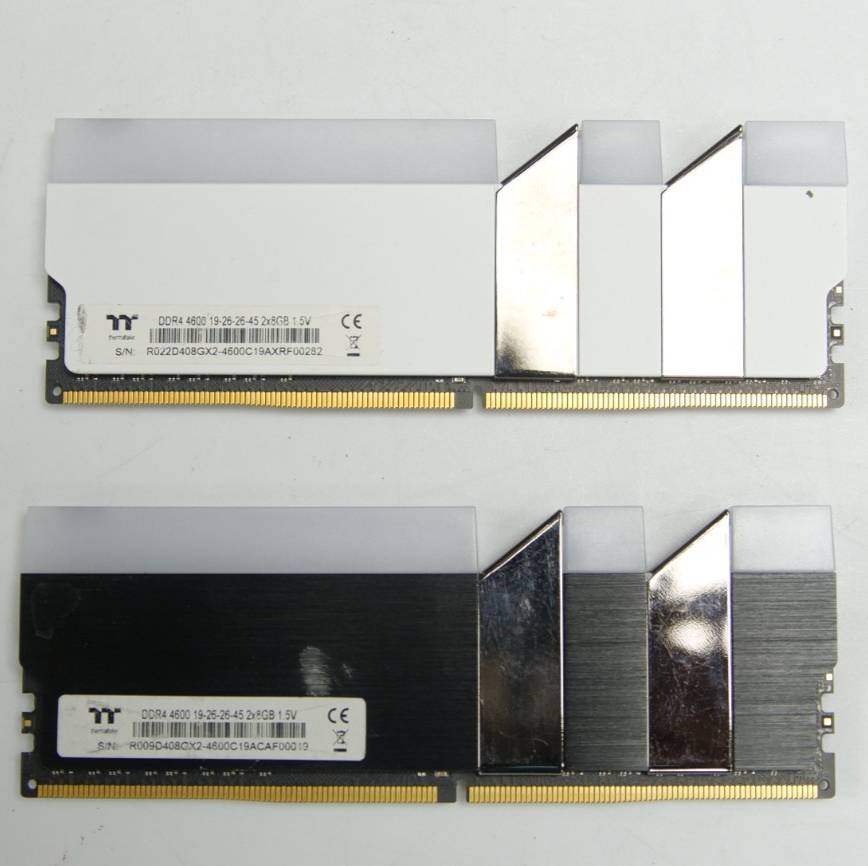 TOUGHRAM RGB DDR4 4600MHz 16GB 19-26-26-45 (8GB x 2) | eBay