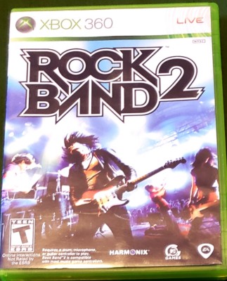 Xbox 360 Live Rock Band 2 Video Game | eBay