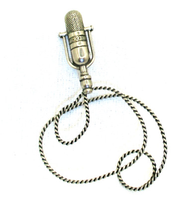 Vintage Marconi Microphone Pin Unique Large Size Pin Wonderful ...