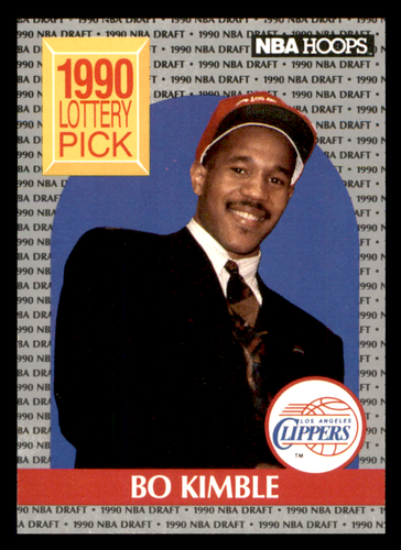 1990 Hoops Lottery Pick Bo Kimble RC #397 Los Angeles Clippers | eBay