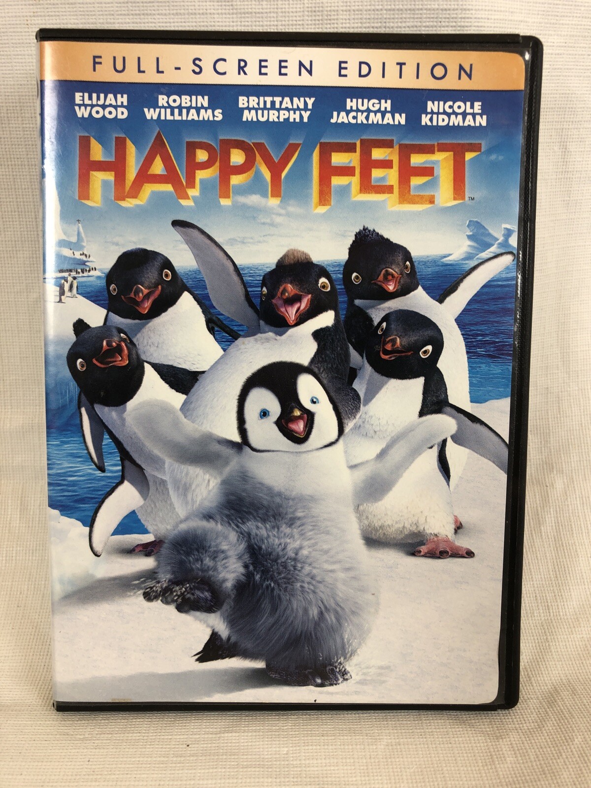 HAPPY FEET (DVD) Full Screen Edition Elijah Wood Robin Williams | eBay