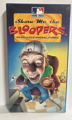 Show Me The Bloopers MLB Baseball Bloopers VHS 1997 Vintage Collectible ...