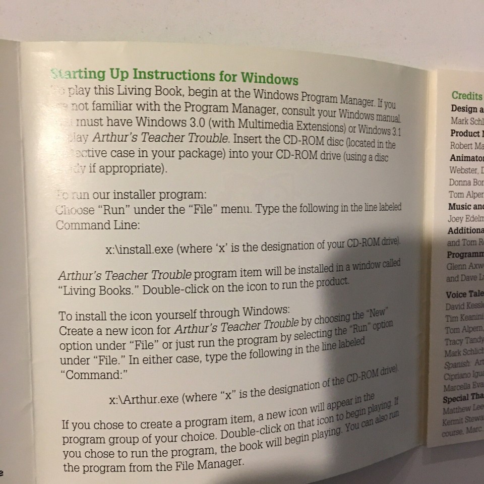 Arthurs Teacher Trouble By Living Books CD ROM 1994 Windows 3.0 | eBay