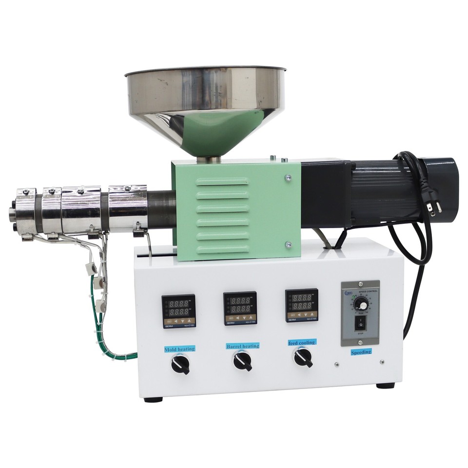 PEEK PLA ABS Plastic Desktop Injection Molding Machine Single Screw ...
