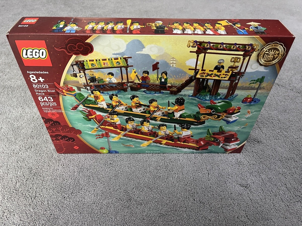 Lego Dragon Boat Race