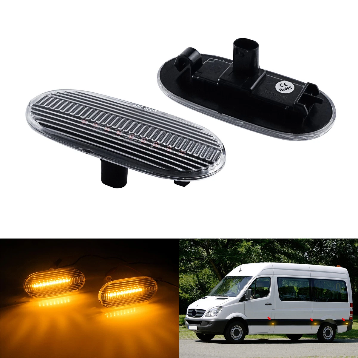 Warning Lights On Mercedes Sprinter Van | Shelly Lighting