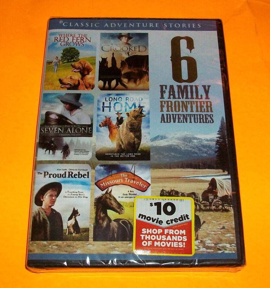 ⭐NEW / SEALED⭐ 6 FAMILY FRONTIER ADVENTURES DVD SET 2012 | eBay