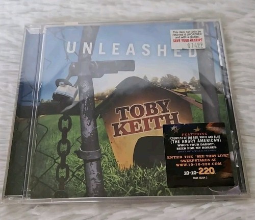 Toby Keith Unleashed SEALED NOS CD Beer For My Horses & More Great ...