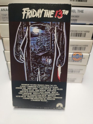 1980 Friday The 13TH VHS 1395 (1988) 1st Movie SP Mode NICE Condition ...