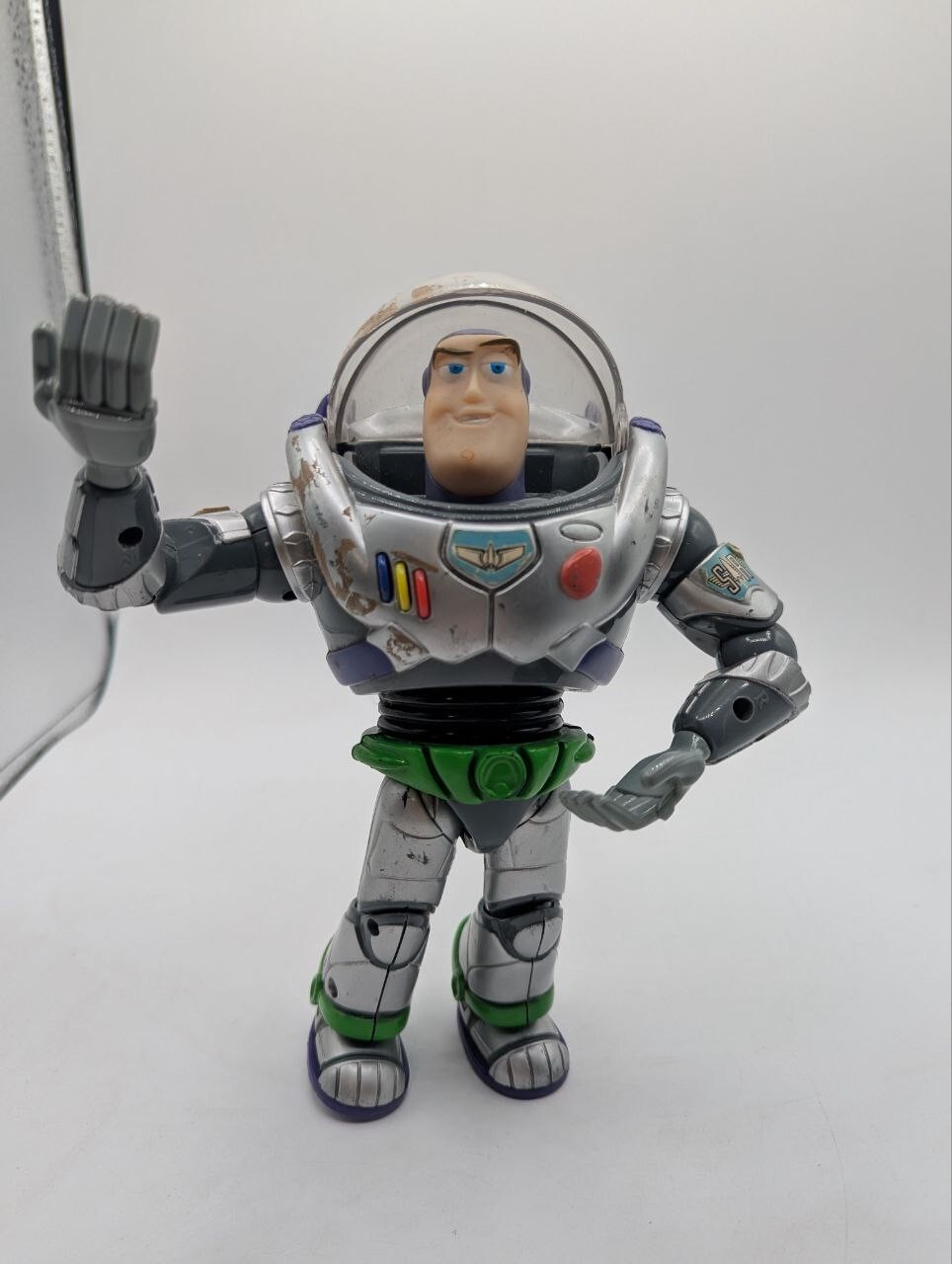 Toy Story Ultra Buzz Lightyear Wake Up System 1999 Thinkway Not Working ...
