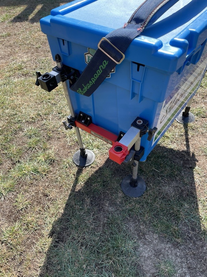 Fishing Tackle Seat Box - Octoplus Leg/feet System | eBay UK