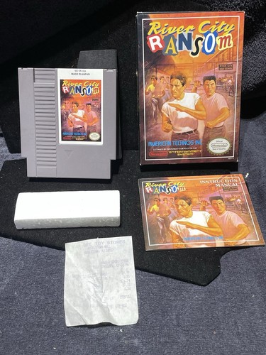 1989 Nintendo Entertainment System NES River City Ransom Complete HIGH ...