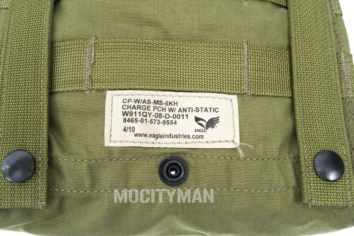 Eagle Industries Charge Pouch Khaki 12" x 8" x 2" With Anti-Static ...