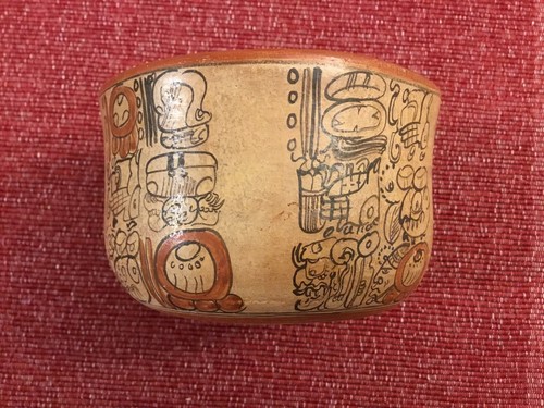 VTG PATRICIA MARTIN Signed Mayan Reproduction Artisan Ceramic Pot ...