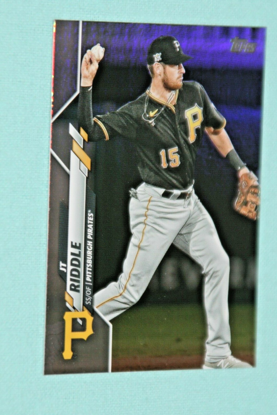 JT RIDDLE 2020 TOPPS UPDATE RAINBOW FOIL #U-163 PITTSBURGH PIRATES | eBay