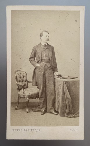 Cdv Homme Élégant, Berthaud Berne Bellecour, Helios | eBay