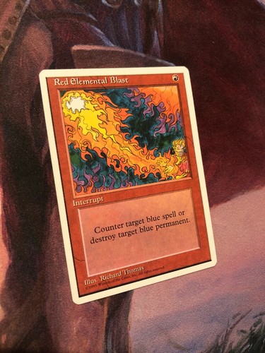 MTG Red Elemental Blast - Fourth Edition 4ED - Excellent EX | eBay