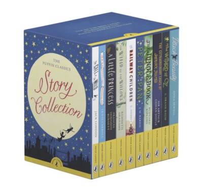 Puffin Classics 10 Books Box Set Collection Kids Childrens Book Reading ...
