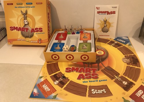2007 Smart Ass The Board Game Trivia Game University Games 794764013603 ...