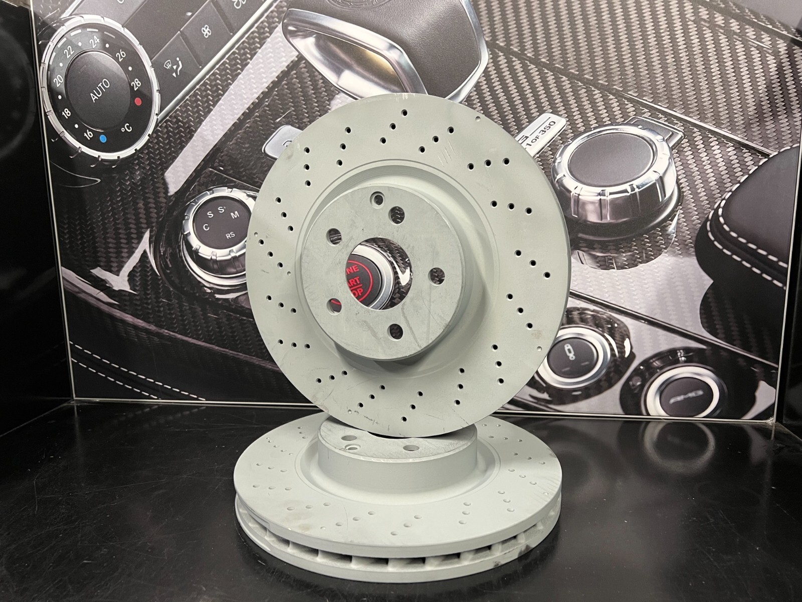 NEW Genuine Mercedes-Benz W211 E-Class FRONT Sport Brake Discs X2 ...