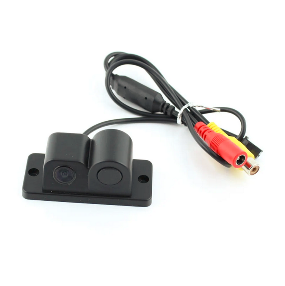 2in1 Car Parking Reversing Sensor Radar Rear View Backup Camera Alarm ...