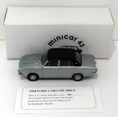 Pathfinder Minicar 43 1/43 Scale MIN4 - 1968 Ford Corsair 2000E 1 Of ...